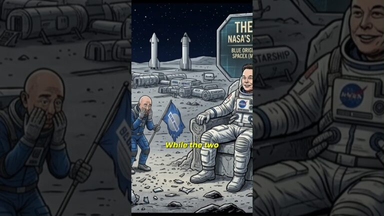 Artemis III New Update SpaceX & Blue Origin Face Off in Orbit ...